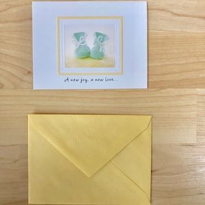 Hallmark | Office | New Hallmark Baby Announcement Card Envelope Set ...